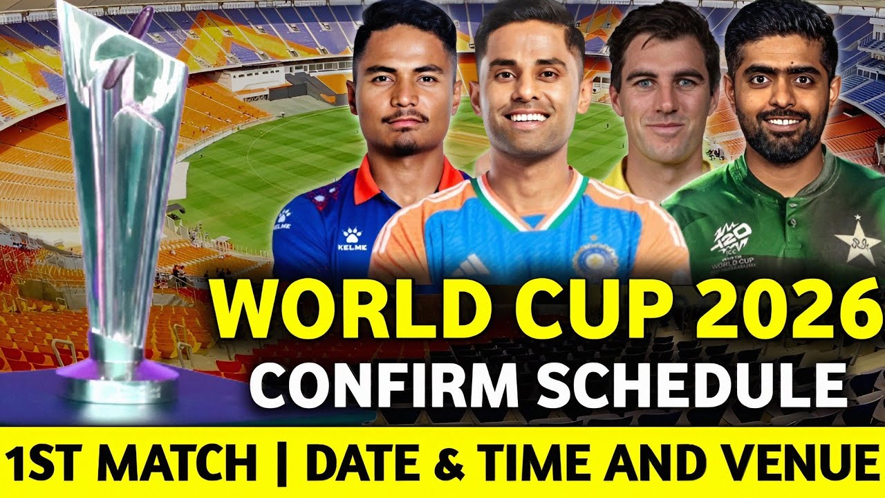 ICC T20 World Cup 2026 – India & Sri Lanka Host Cricket’s Biggest T20 ...