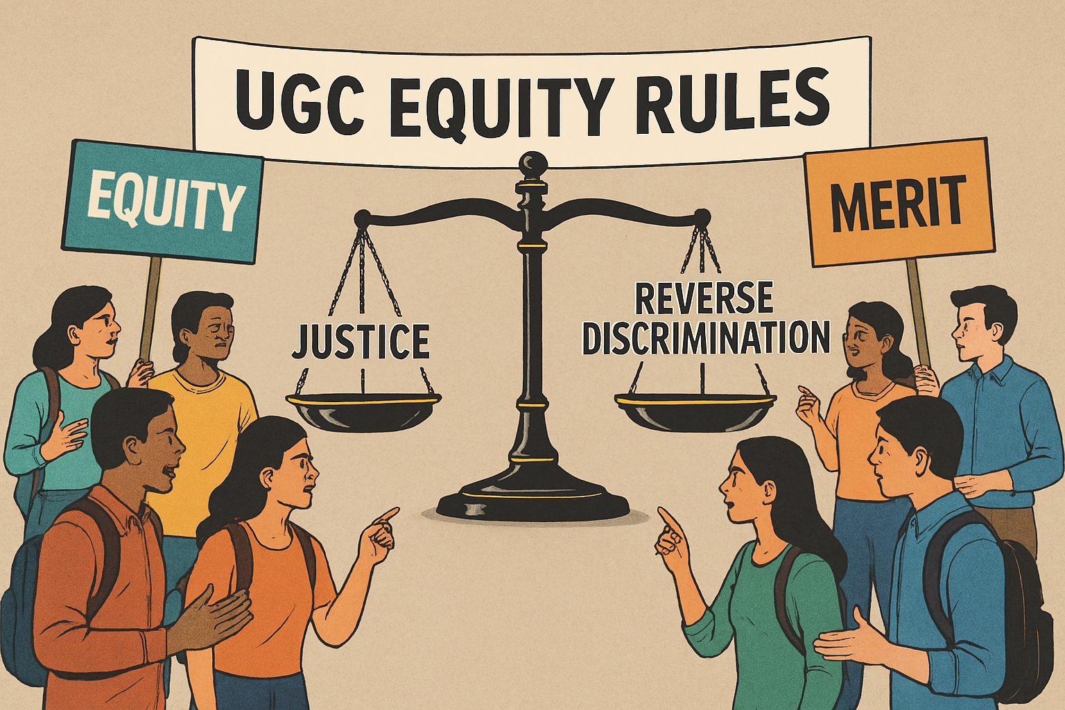 UGC Equity Rules Spark Nationwide Debate: Justice Or Reverse ...